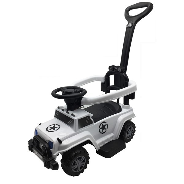 Pepeganga S.A.. Bugui con barra direccionable, con música y luz, baúl ...