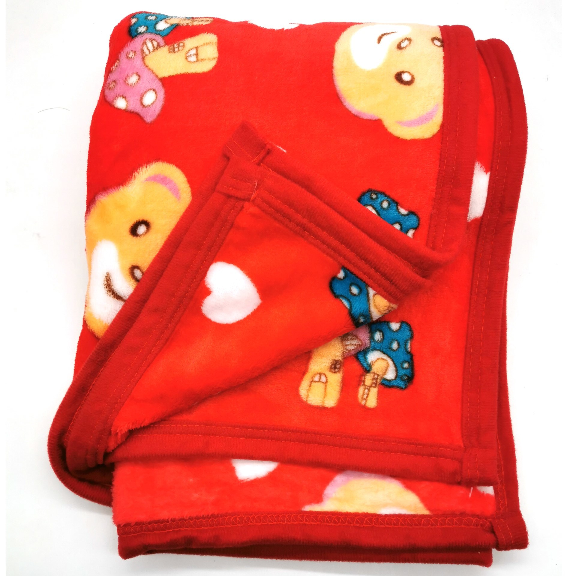 Pepeganga S.A.. Frazada infantil de velour, varios diseños