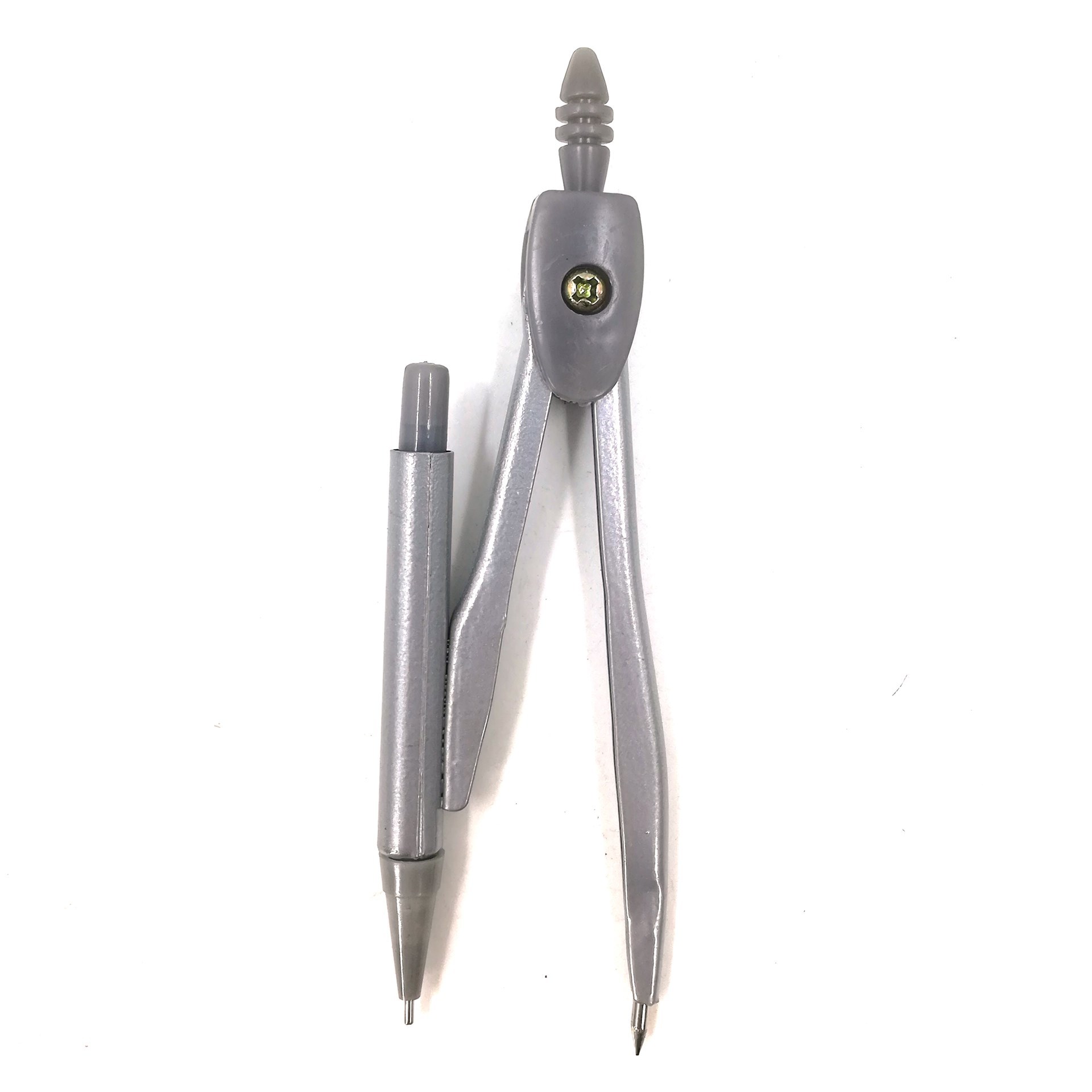 Pepeganga S.A.. Compás de metal con lápiz mecánico, CAJA x12