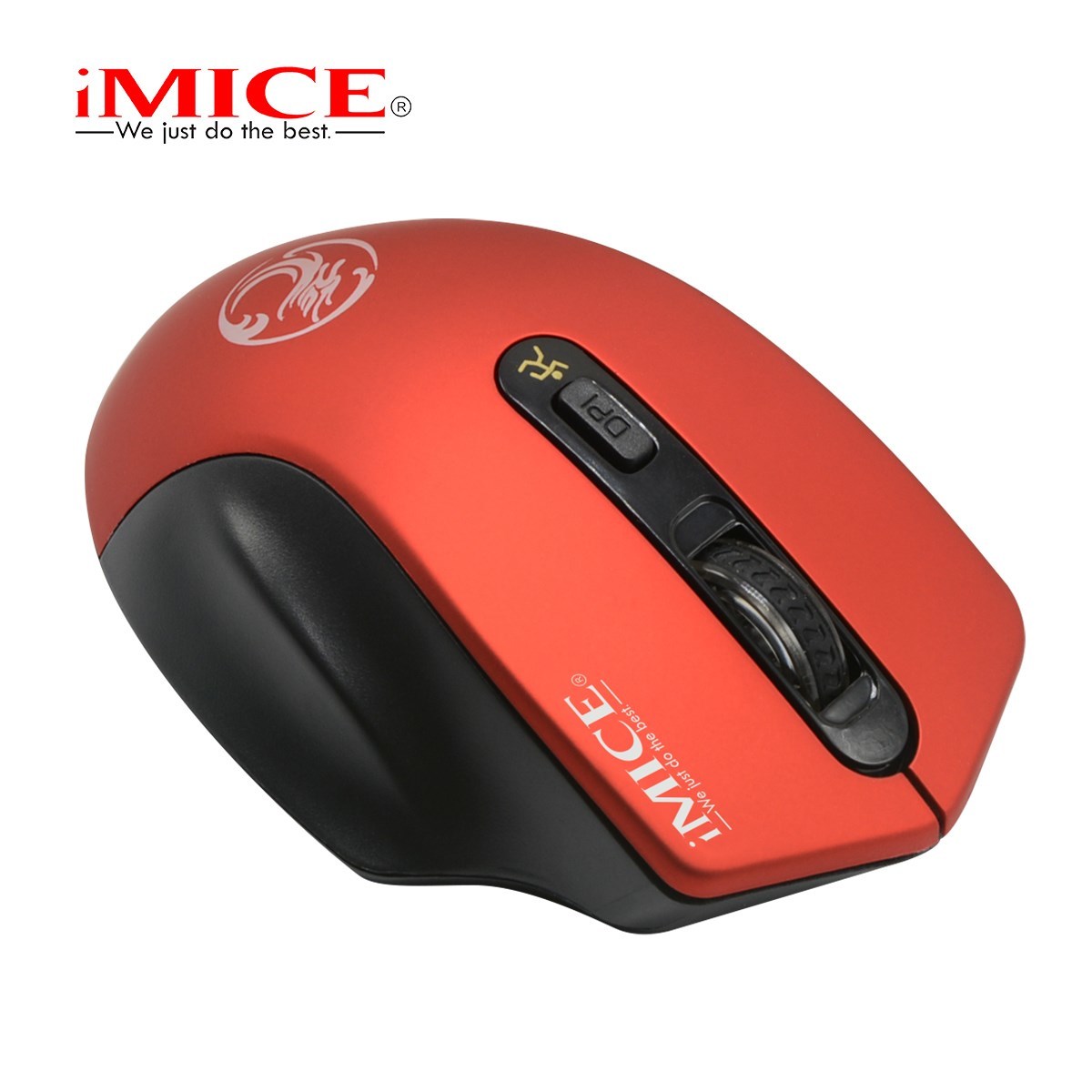 Pepeganga S.A.. Mouse inalámbrico ergonómico E-1800 IMICE, en caja