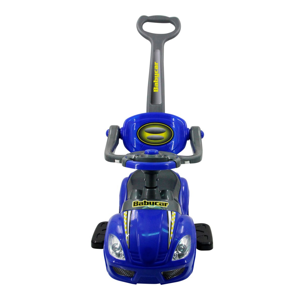 Pepeganga S.A.. Bugui con doble barra apoya pie AZUL, con luz y sonido ...