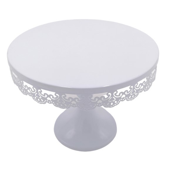 Pepeganga S.A.. Base de metal, 24cm, para presentar o decorar tortas