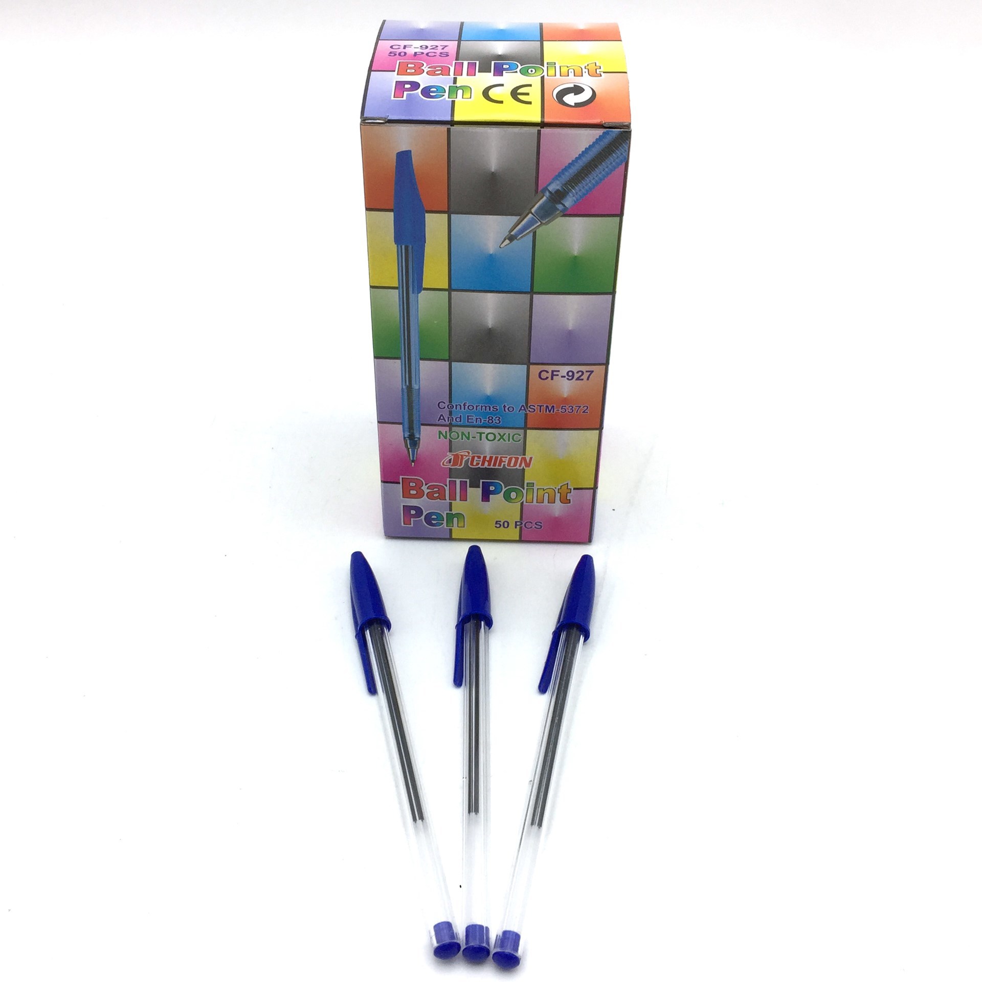 Pepeganga S.A.. Lapicera azul x50, en caja