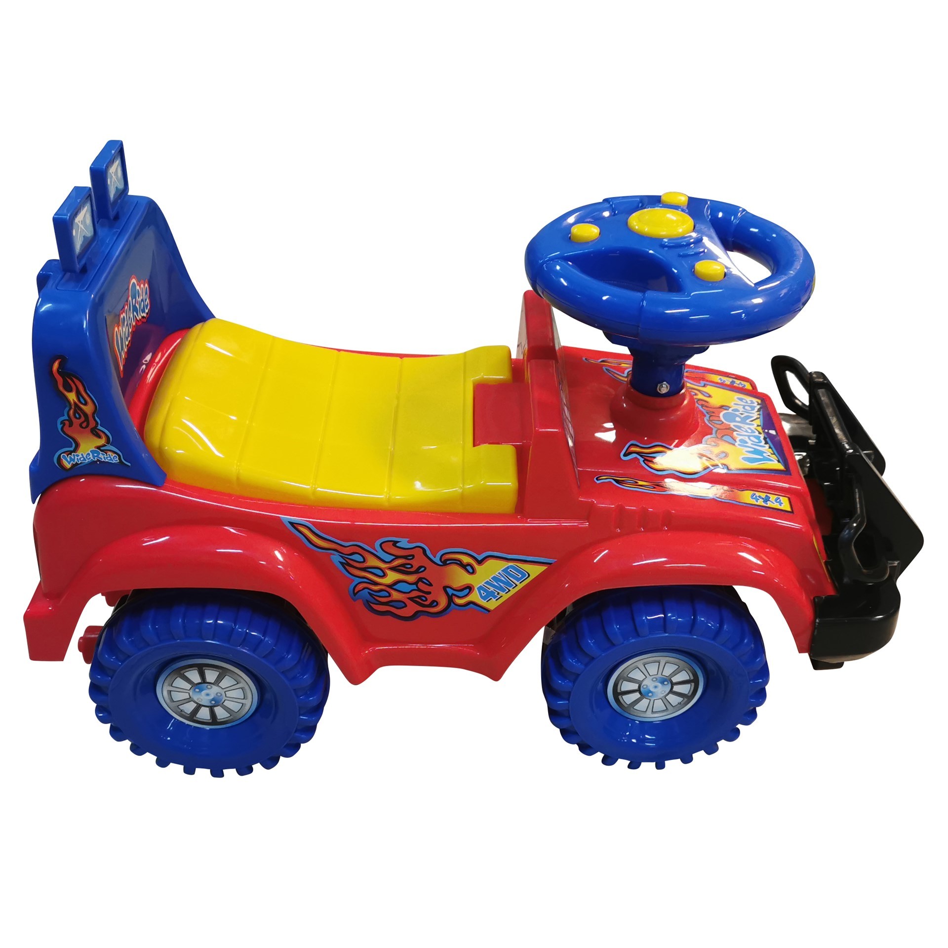 Pepeganga S.A.. Bugui con baúl luz y sonido ROJO, 2AA en caja