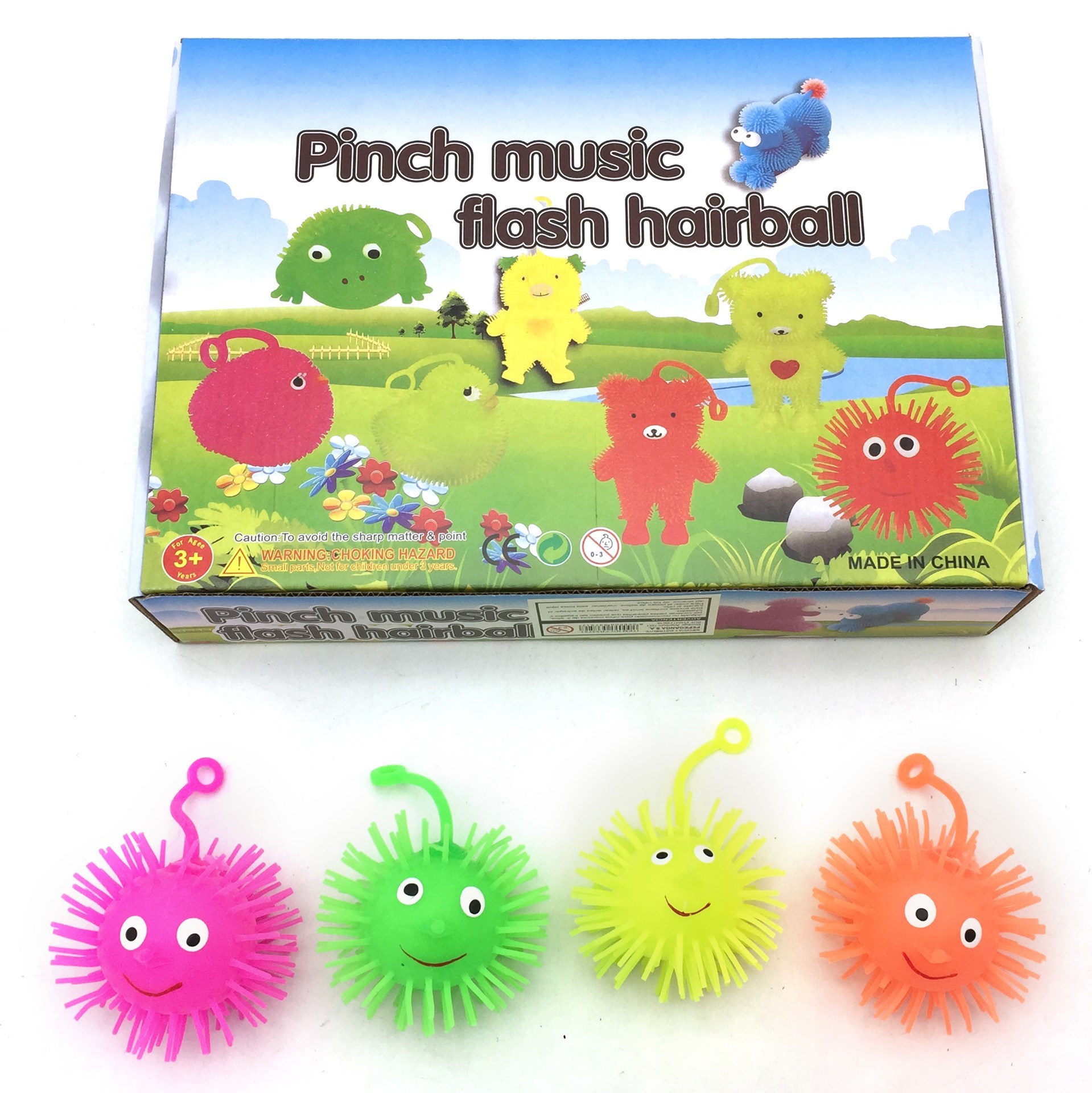 Pepeganga S.A.. Amansalocos carita, con luz, CAJA x24