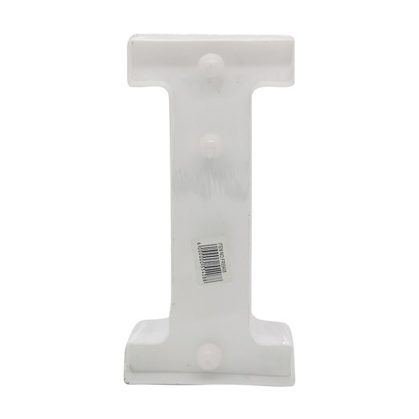 Pepeganga S.A.. Lámpara led letra I 7 led, 2AA